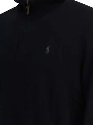 Polo Ralph Lauren Wool Sweater With A Half Zip