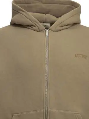 AUTRY Zip Up Sweatshirt With Logo