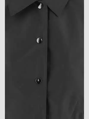 JIL SANDER Lightweight Nylon Jacket - Black