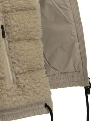 Moncler Sleeveless Teddy Jacket - Beige