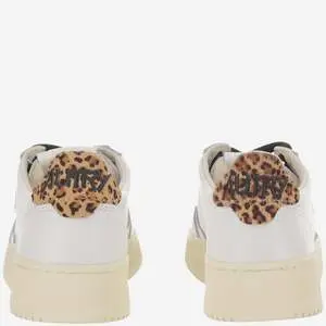 AUTRY Medalist Low Leather Sneakers - White