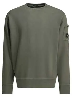 C.P. COMPANY Crewneck Sweatshirt With Logo