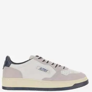 AUTRY Medalist Low Leather Sneakers - Navy