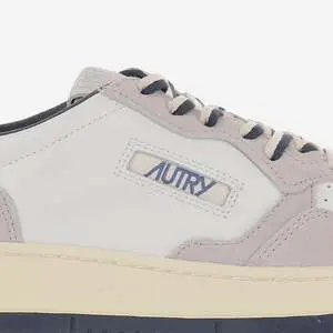 AUTRY Medalist Low Leather Sneakers - Navy
