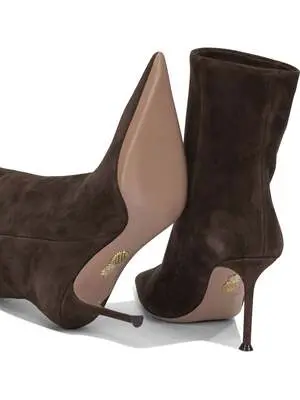 AQUAZZURA Harper 85 Mm' Ankle Boots With Zipper