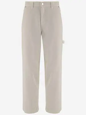 HAIKURE Ribbed Cotton Velvet Pants