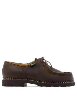 Paraboot Michael' Lace Up Loafers - Brown