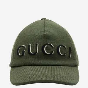 Gucci Wool Baseball Cap With Logo