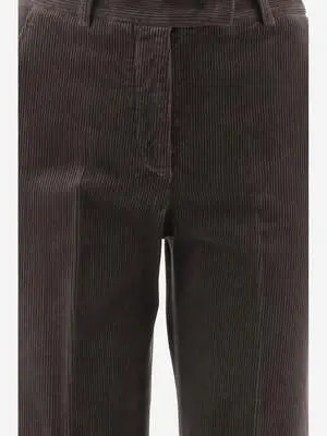 QL2 DONNA Wide Leg Corduroy Pants