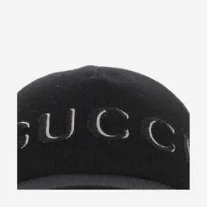 Gucci Wool Baseball Hat With Logo