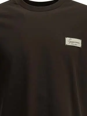 Jacquemus Le Montaigne Mc' Crew Neck T Shirt