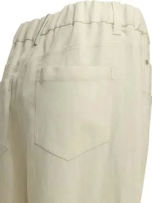Brunello Cucinelli Fluid' Casual Pants - White