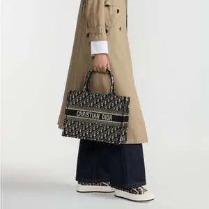 Dior Medium Book Tote Bag