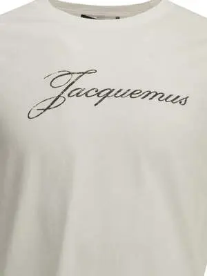 Jacquemus Crew Neck T Shirt - White