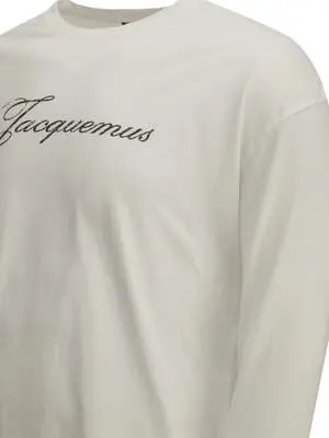 Jacquemus Crew Neck T Shirt - White