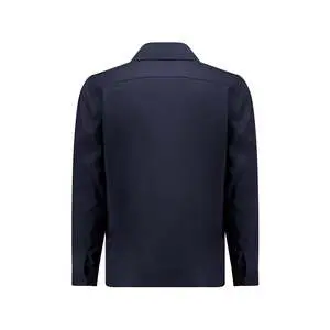 AUTORE Wool Cargo Jacket - Blue Navy