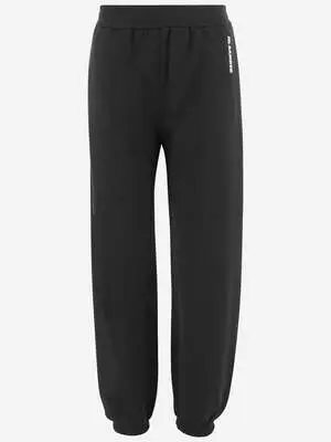 JIL SANDER Cotton Pants With Logo