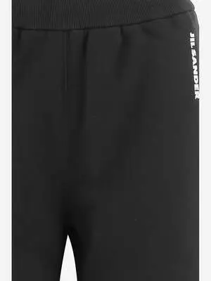 JIL SANDER Cotton Pants With Logo