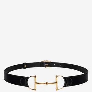 Gucci Oversized Clamp Belt Black