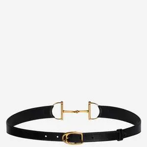 Gucci Oversized Clamp Belt - Black
