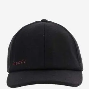 Gucci Wool Baseball Cap - Black