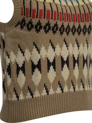 Polo Ralph Lauren Wool And Cashmere Vest - Multicolor
