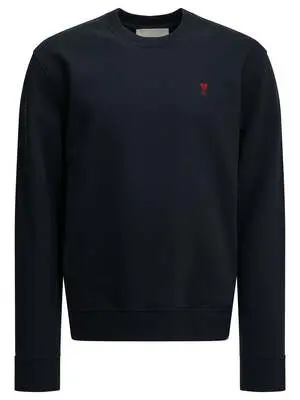 AMI Paris De Coeur' Crewneck Sweatshirt