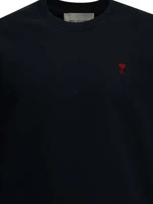 AMI Paris De Coeur' Crewneck Sweatshirt