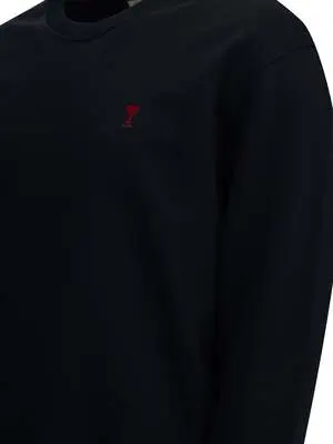 AMI Paris De Coeur' Crewneck Sweatshirt