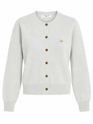 Maison Kitsuné Cardigan 'baby Fox - Grey