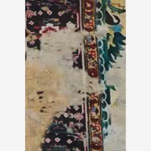 Faliero Sarti Beige Carpet Scarf In Modal And Cashmere