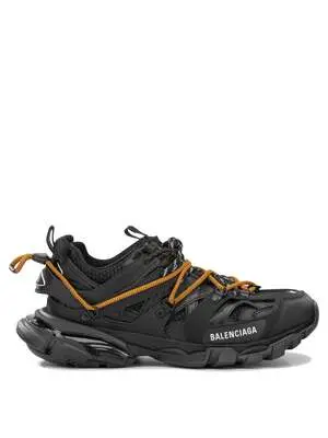 Balenciaga Track Trail Laces' Low Top Sneakers - Black