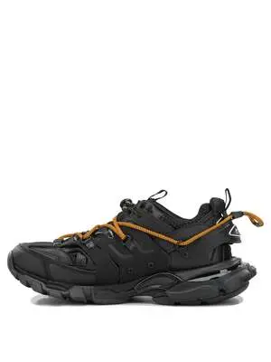 Balenciaga Track Trail Laces' Low Top Sneakers - Black