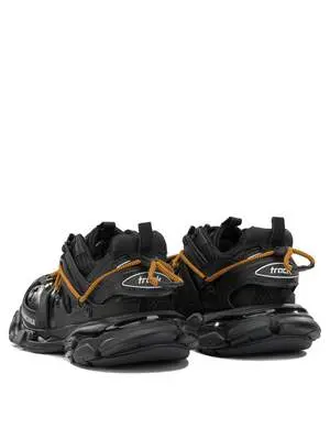Balenciaga Track Trail Laces' Low Top Sneakers - Black