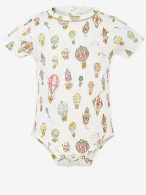 ATELIER CHOUX Carousel Cotton Onesie