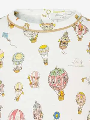 ATELIER CHOUX Carousel Cotton Onesie