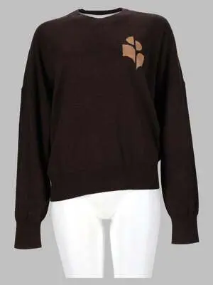 MARANT ETOILE Maglia 'marisans - Brown