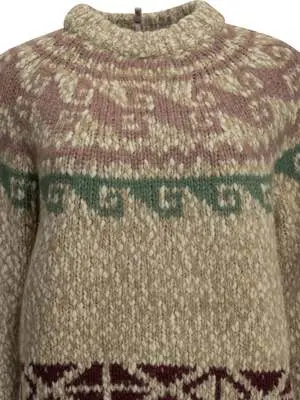 Moncler Crew Neck Sweater With Logo