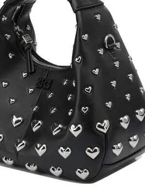 GANNI Mini Hobo Heart' Small Handbag
