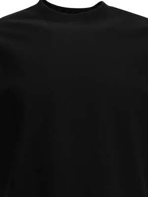 Burberry Crewneck T Shirt With Appliqu