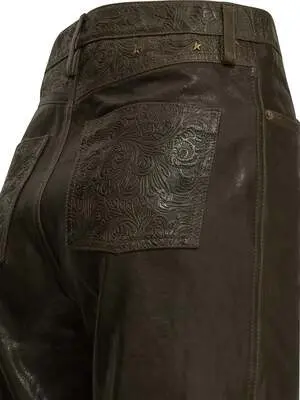 GOLDEN GOOSE Melany' Leather Pants
