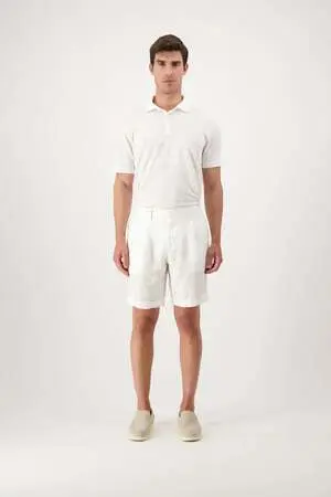 AUTORE Bermuda Torres In Linen - Bianco