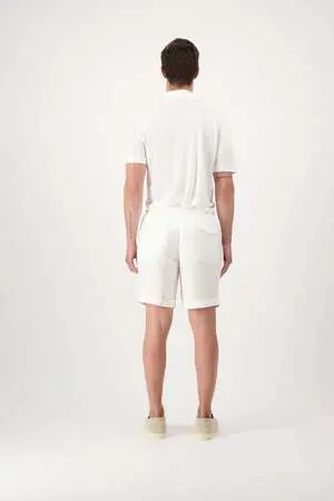 AUTORE Bermuda Torres In Linen - Bianco