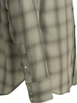 SUGAR CANE Casual Plaid Shirt