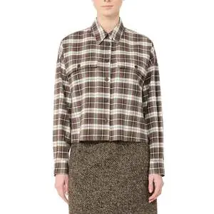 Max Mara Weekend Plaid Flannel Shirt