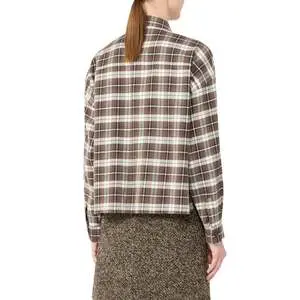 Max Mara Weekend Plaid Flannel Shirt