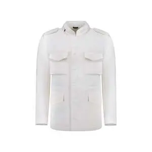 AUTORE Cotton Field Jacket - White