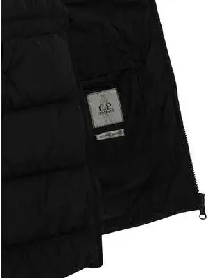 C.P. COMPANY Chrome R Goggle' Short Down Jacket