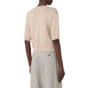 Max Mara Weekend Fiacre Cotton Pullover - Beige