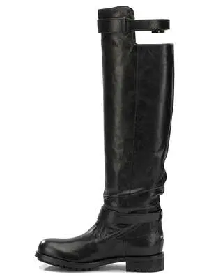 JIMMY CHOO Biker' Knee High Boots